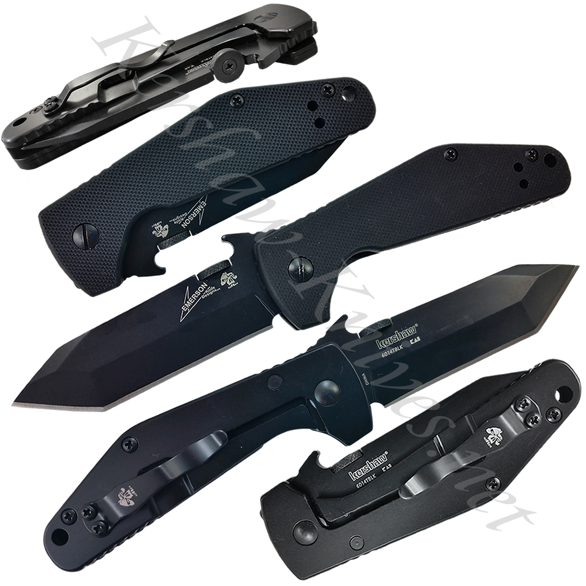 Kershaw Emerson Designed CQC-3K Knife 6014TBLK